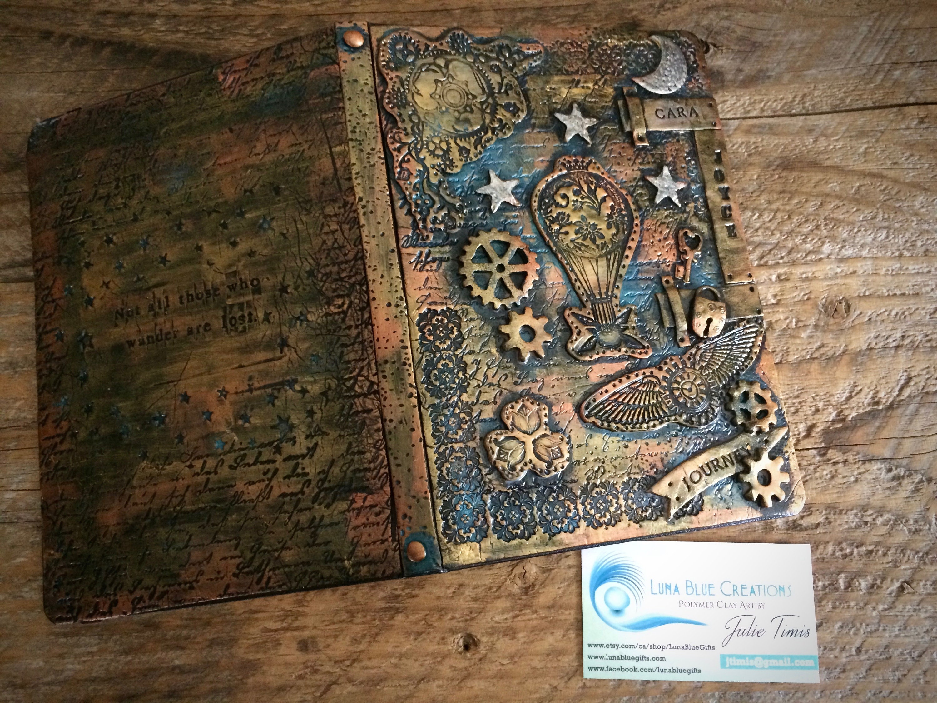 Personalized Journal Steampunk Travel Diary Customized - Etsy