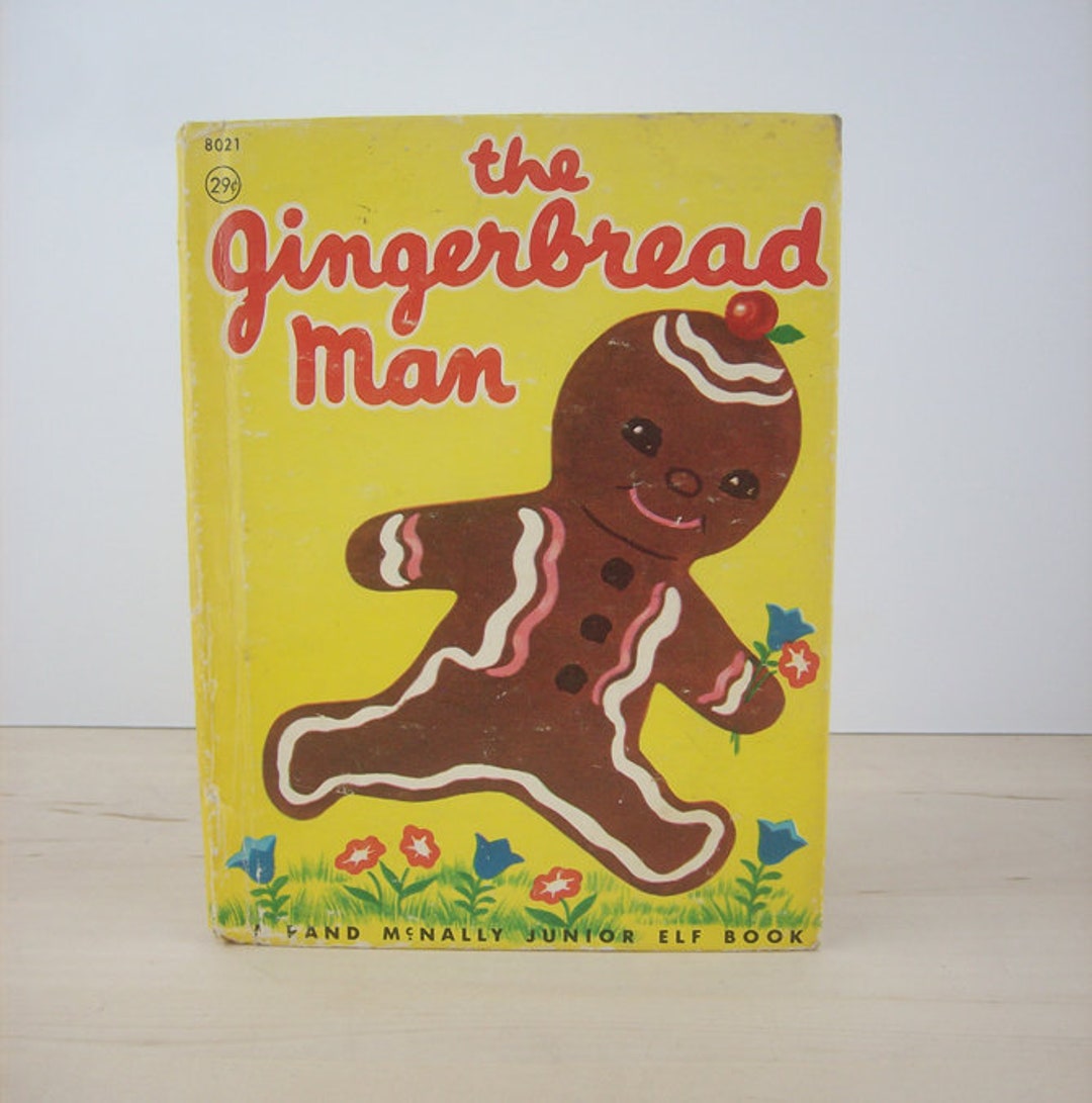 1950s the Gingerbread Man Children's Book - Etsy