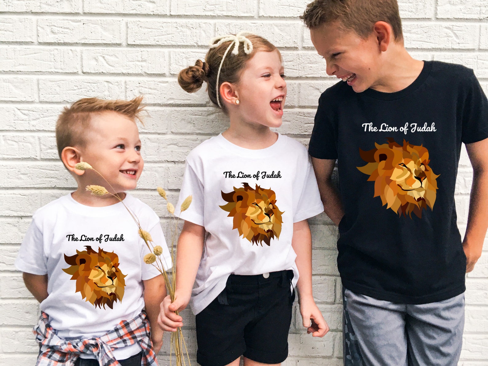 The Lion of Judah Kid's T-shirt Kid's Christian T-shirt - Etsy