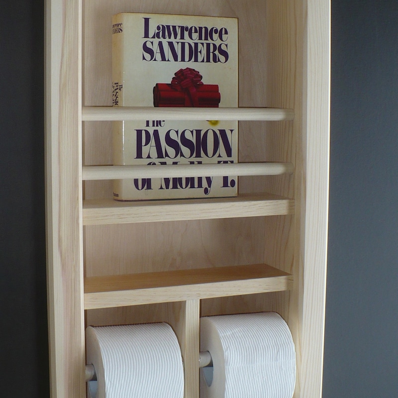 Toilet Paper Magazine Rack - Etsy