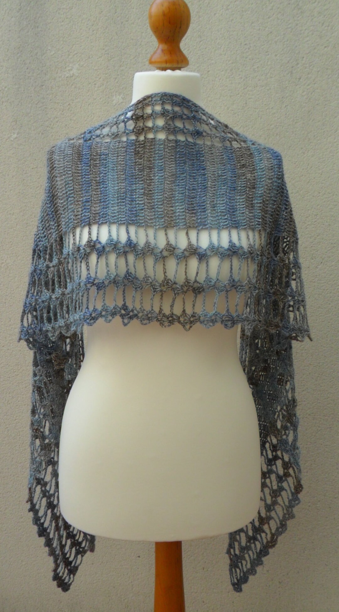 Pattern Pdf Cloudy Day Shawl Crochet - Etsy