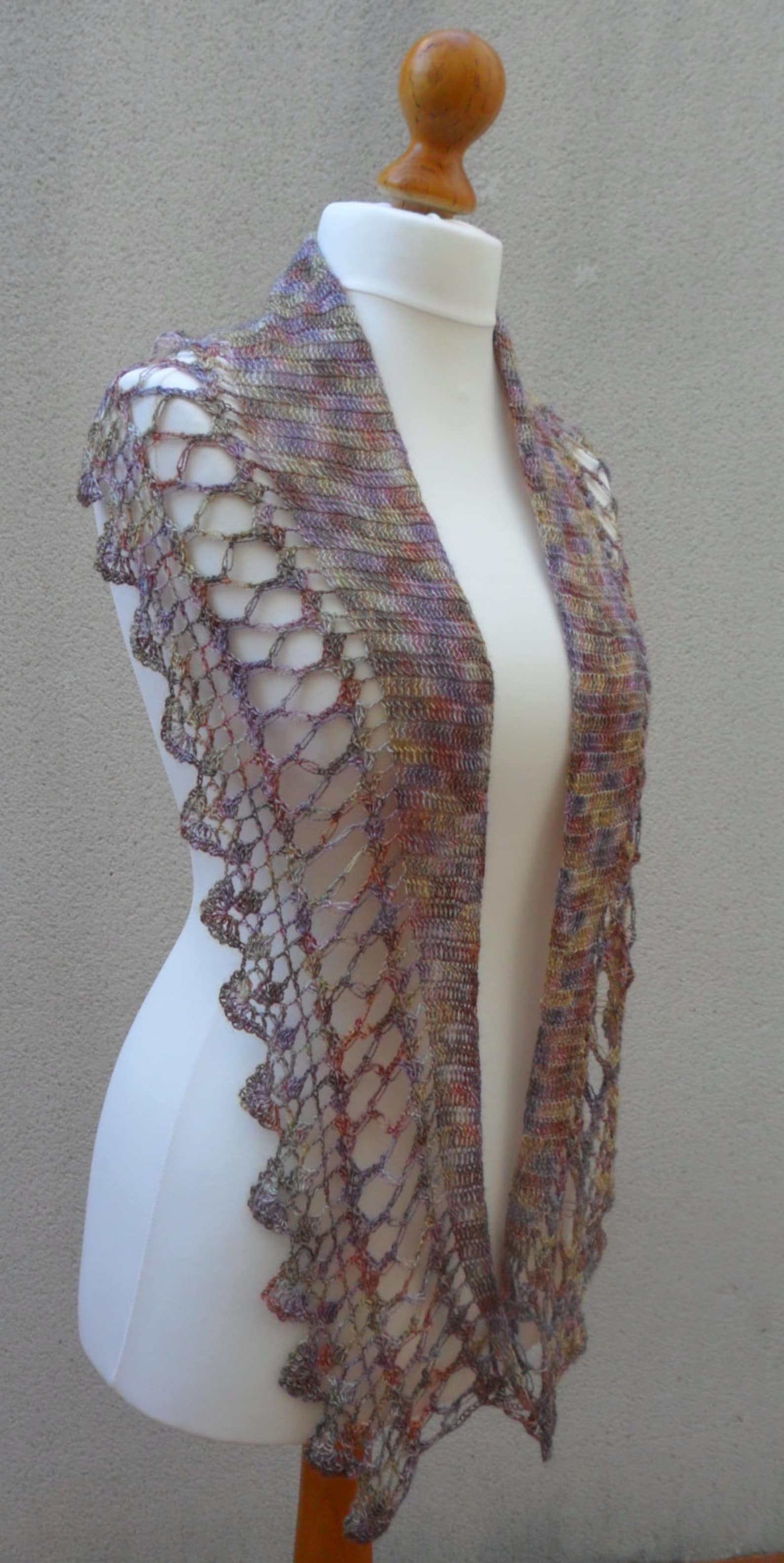 Pattern Pdf Espuma De Mar Shawl Crochet - Etsy
