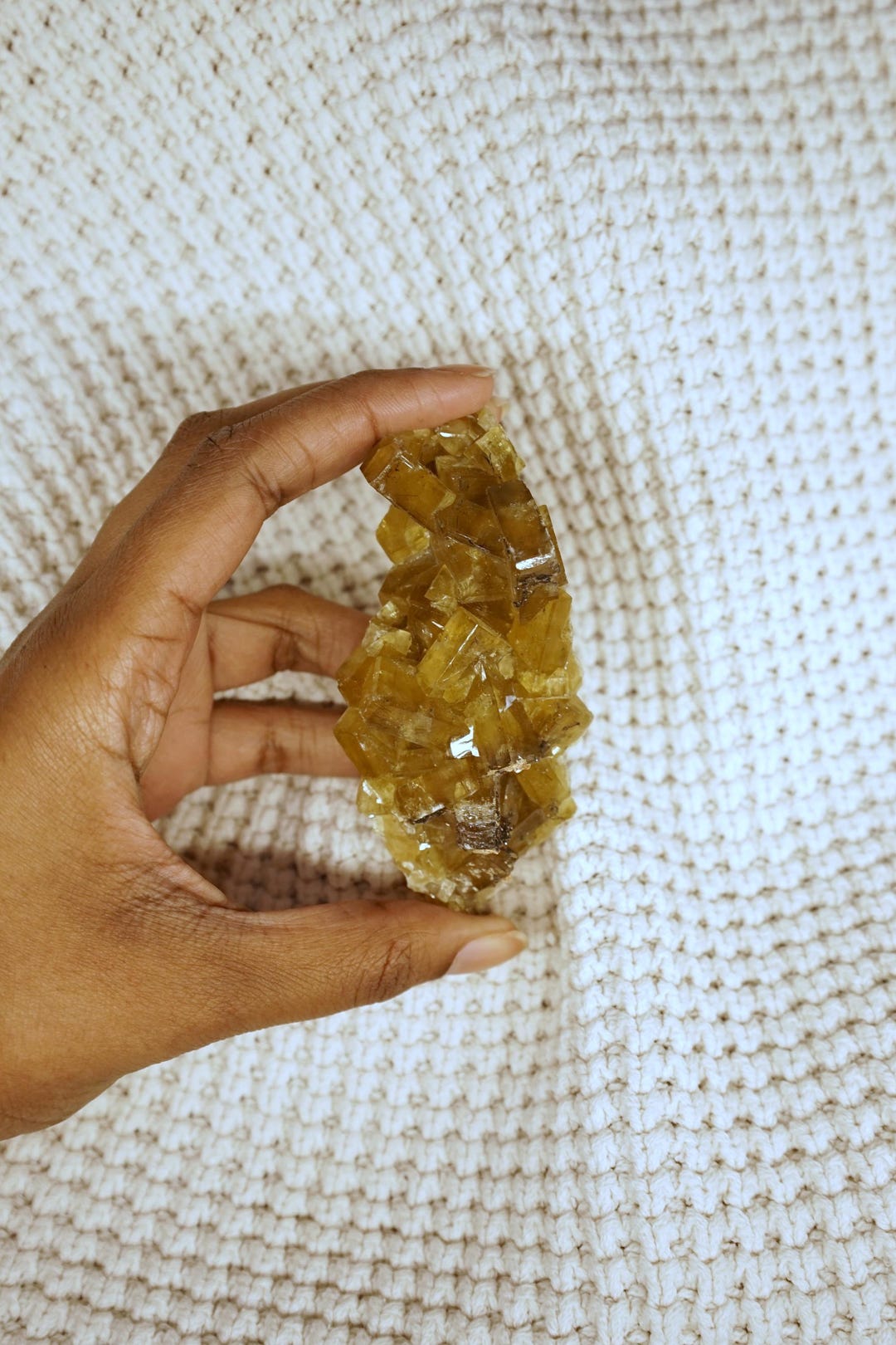 Golden Barite Cluster | Natural Shiny Barite Crystal Specimen | Unique ...