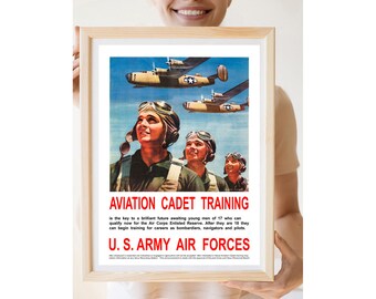 Reprint of a Vintage WW2 US Army Engineers Recruiting Poster | Etsy