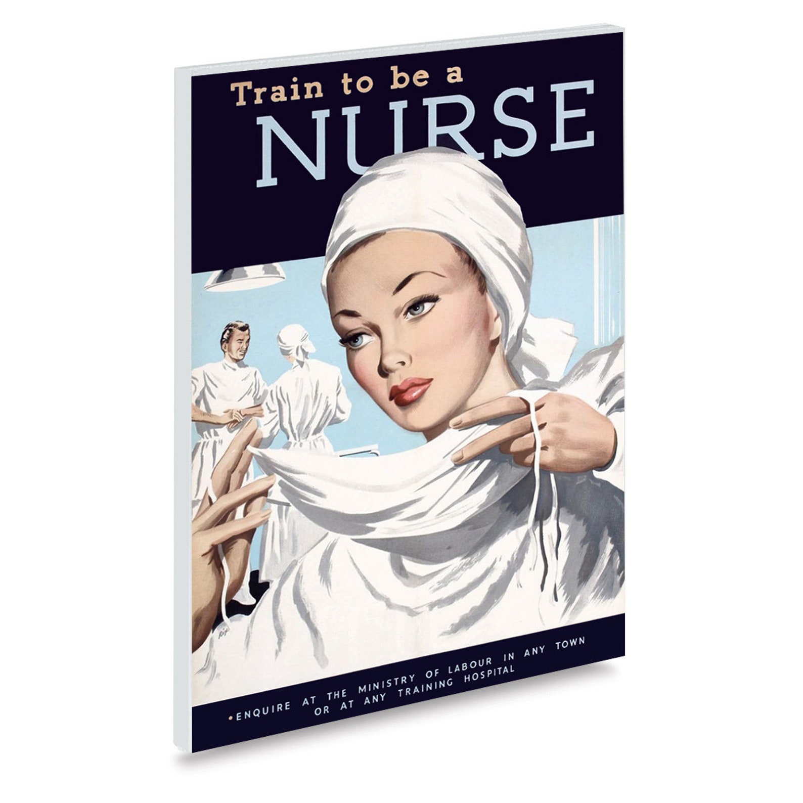 Reprint of a Nursing Recruitment Poster | Etsy