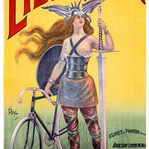 Reprint of a Vintage Liberator Bicycle Advertising Poster - Etsy
