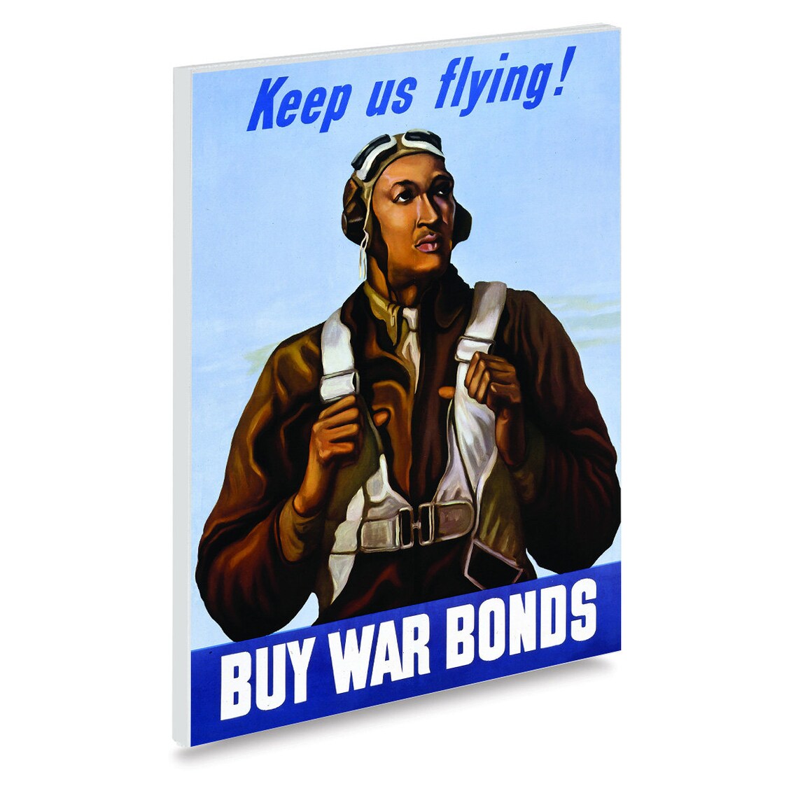 Reprint of a US WW2 Propaganda Poster - Keep Us Flying (tuskegee Airmen ...