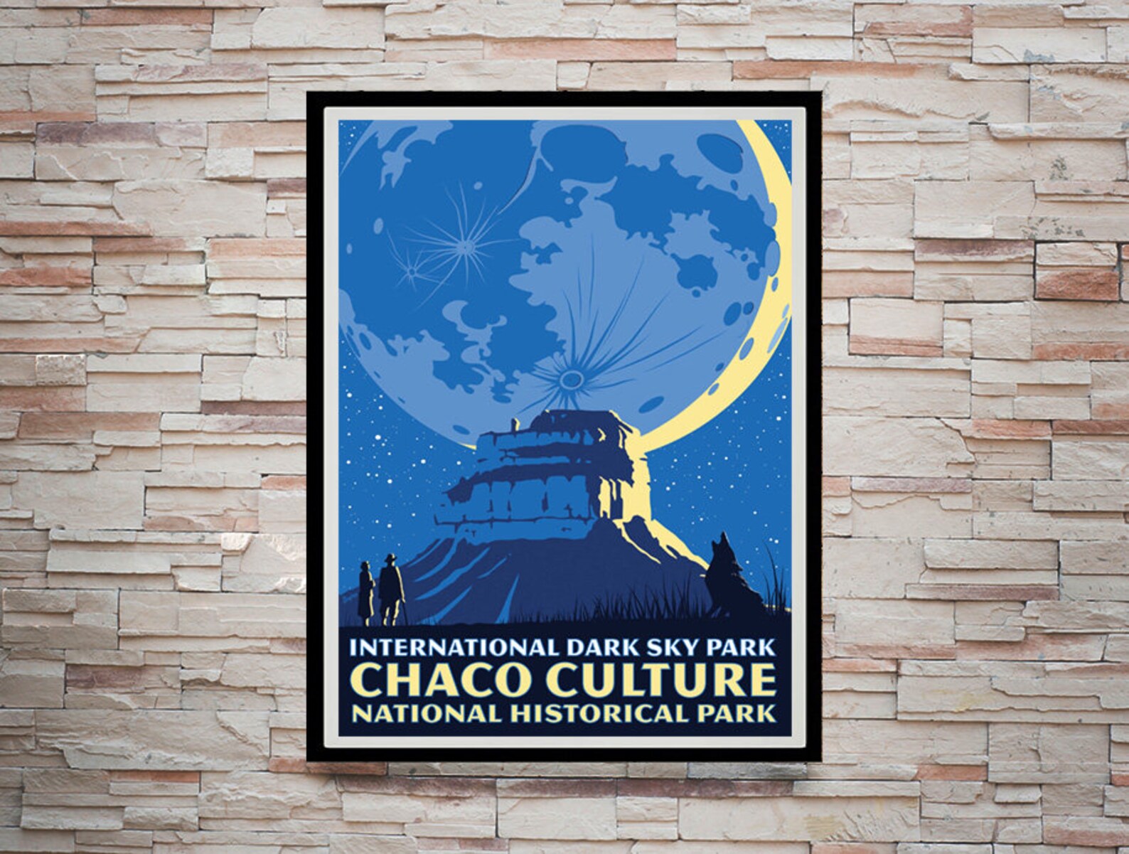 Reprint of a Chaco Culture National Historical Park Poster | Etsy