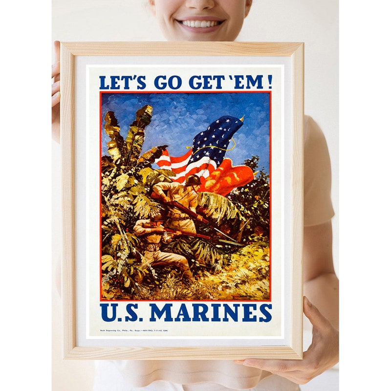 Usmc Wall Art - Etsy