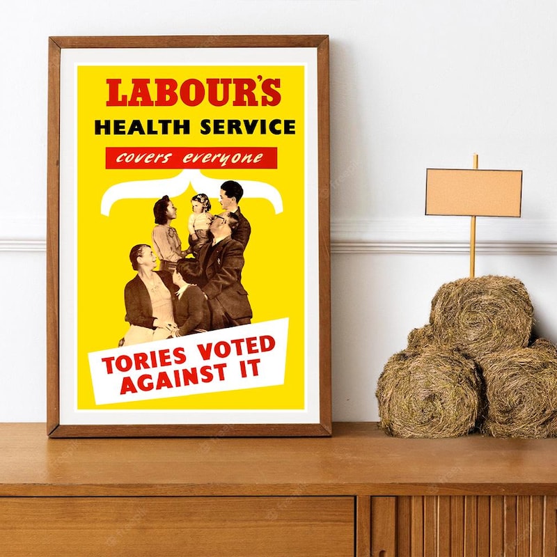 Uk Labour Party Poster - Etsy UK