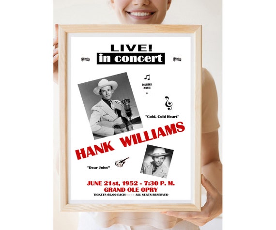 Vintage Country Concert Posters