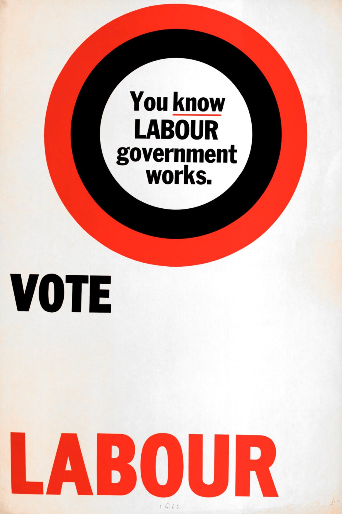 1966 British Labour Party Election Poster Reprint - Etsy