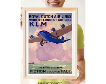 Klm Poster - Etsy