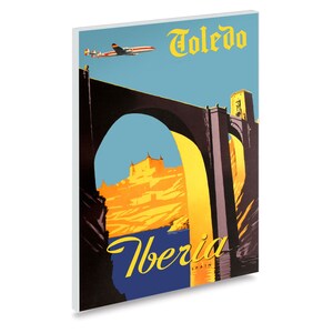 Reprint of a Vintage Travel Poster to Toledo Spain - Etsy