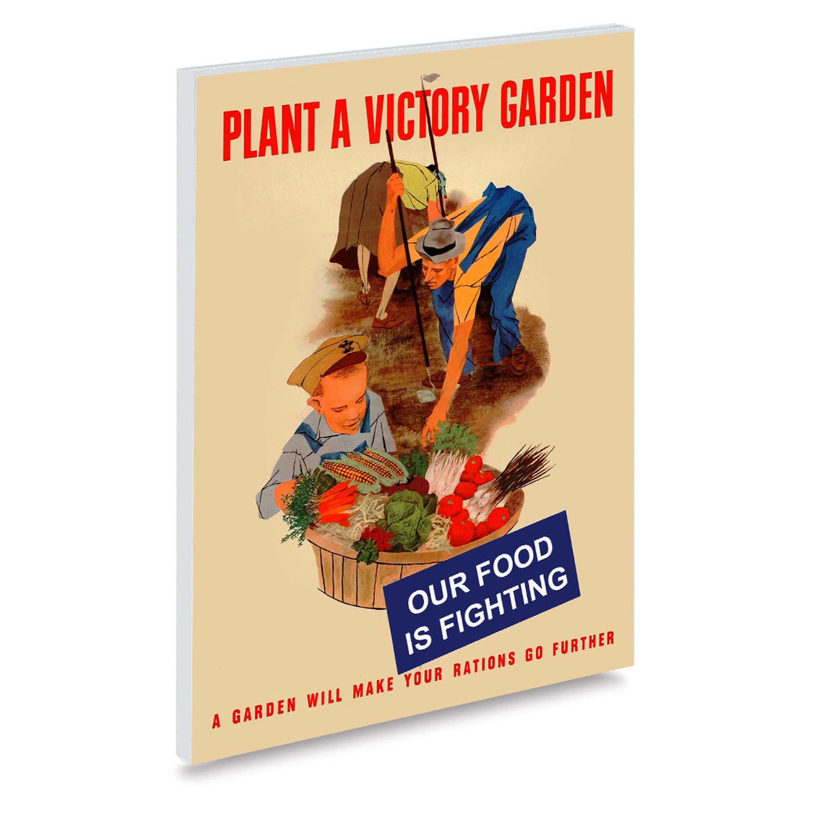 Reprint of a WW2 Propaganda Poster Plant a Victory Garden - Etsy
