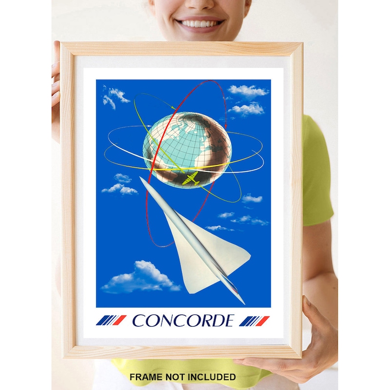 Concorde Poster - Etsy