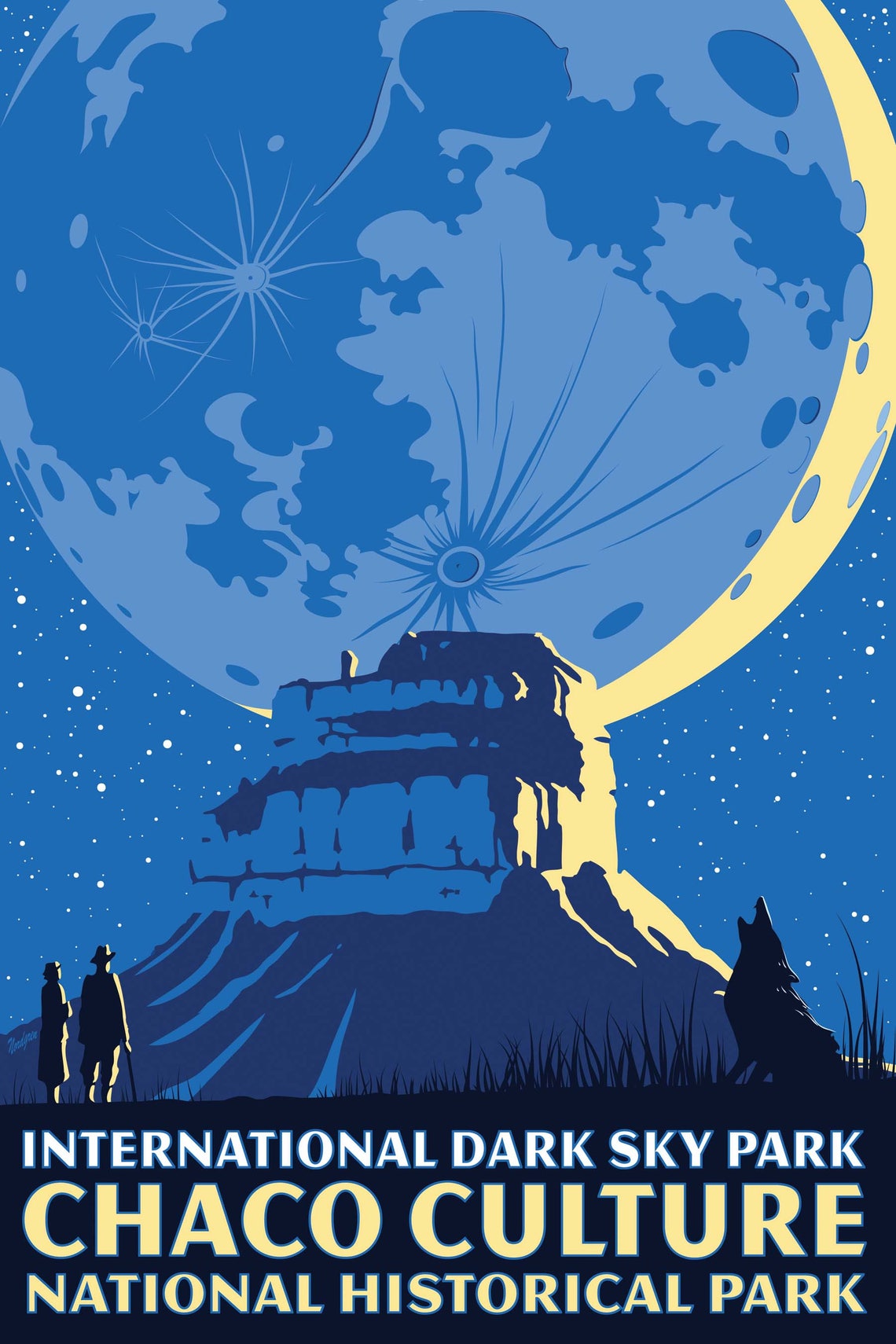 Reprint of a Chaco Culture National Historical Park Poster | Etsy