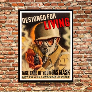 Reprint of a US WW2 Propaganda Poster Designed for Living | Etsy