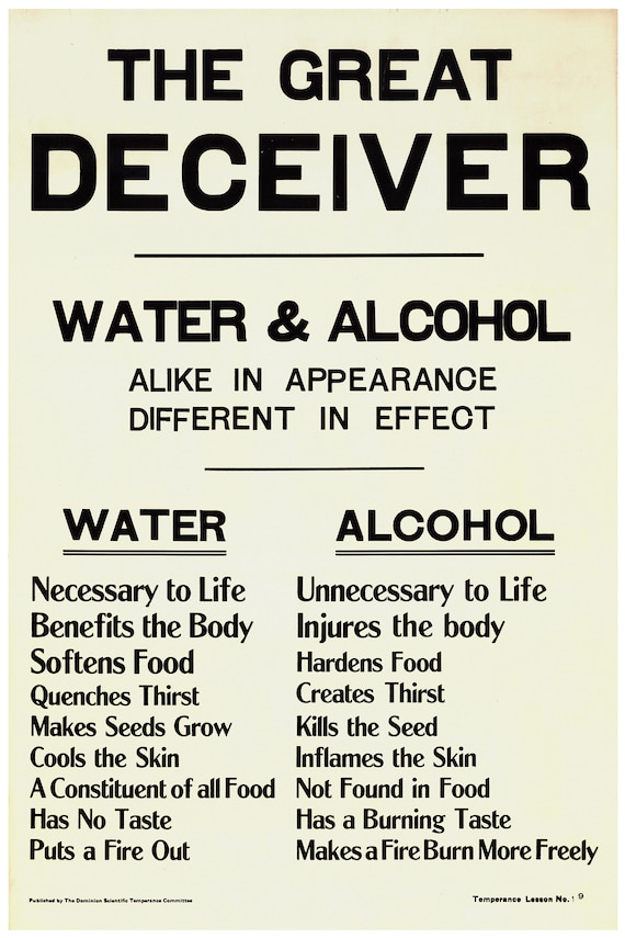 Temperance Poster
