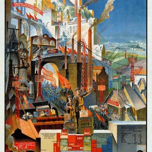 Reprint of a Russian Soviet Propaganda Poster - Etsy