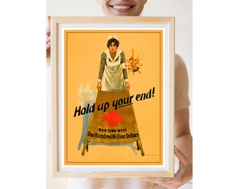 Ww1 Vintage Poster - Etsy