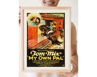 Tom Mix Poster - Etsy