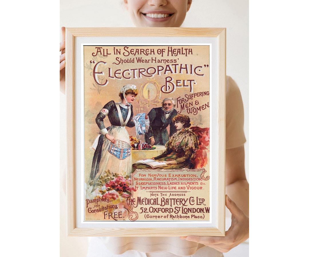 Reprint of a Vintage Health and Fashion Poster - Etsy