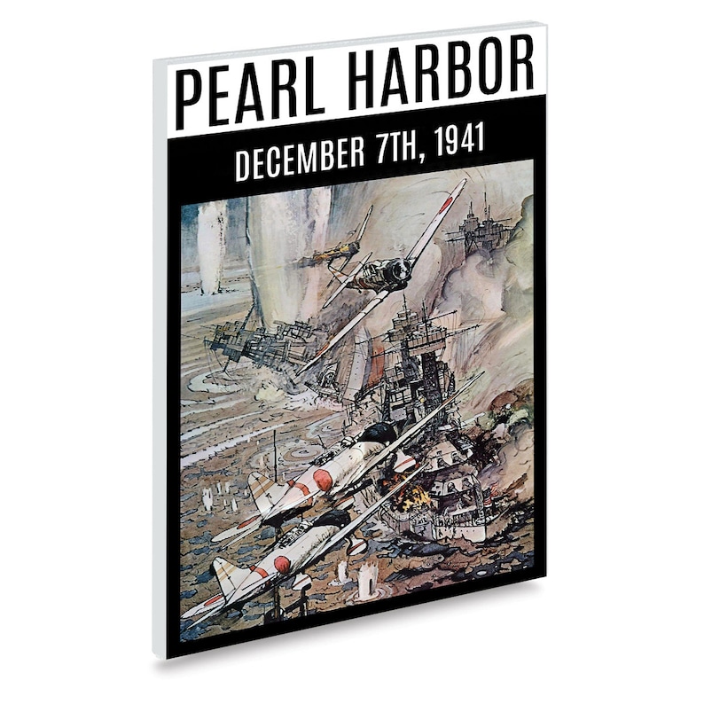 Reprint of a US WW2 Propaganda Poster Pearl Harbor - Etsy