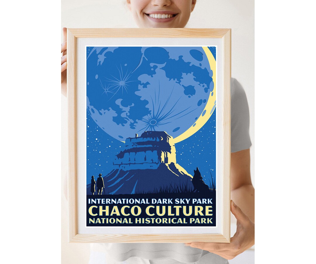 Reprint of a Chaco Culture National Historical Park Poster - Etsy