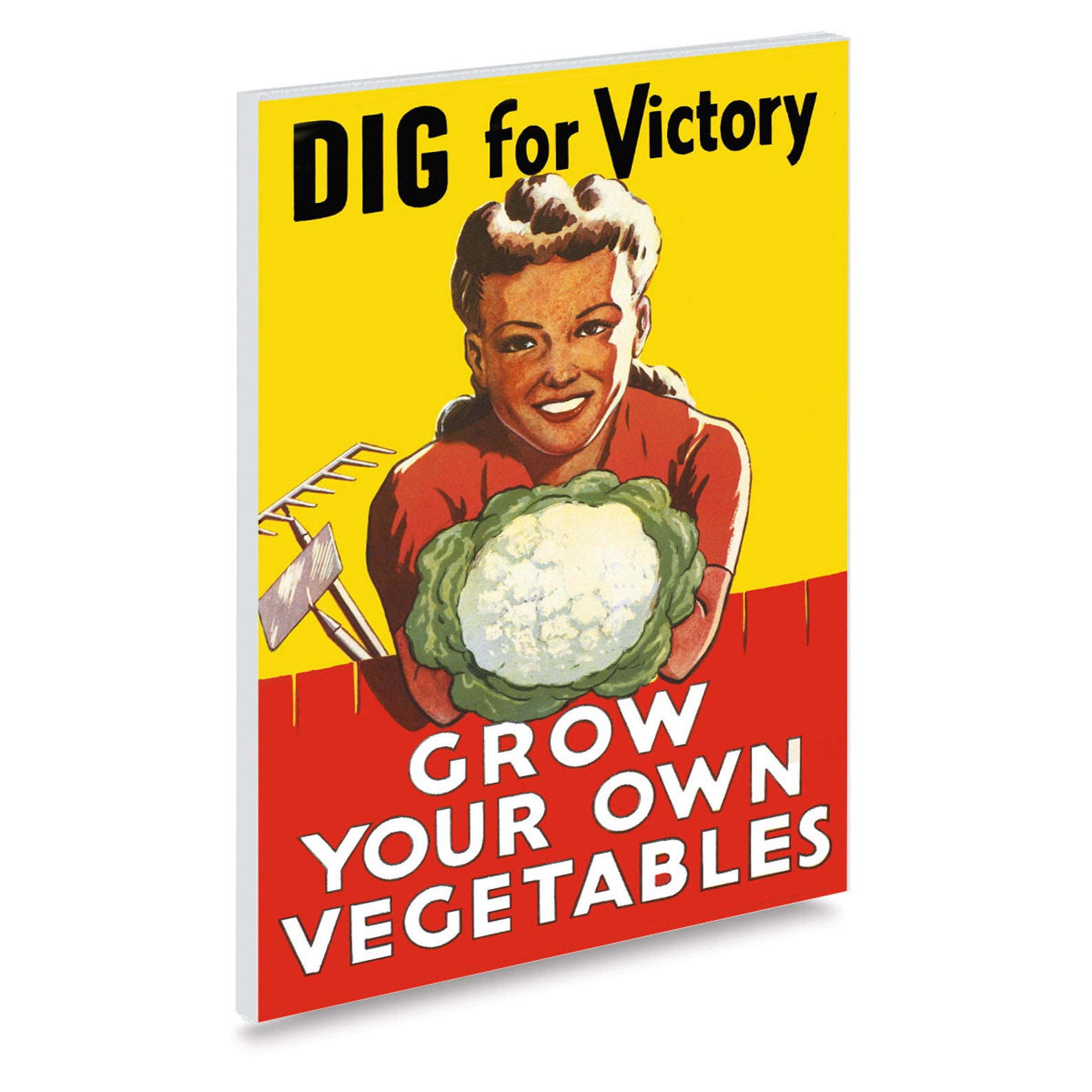 Reprint of a WW2 dig for Victory Poster | Etsy