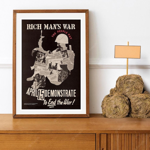 Vietnam War Protest Posters - Etsy