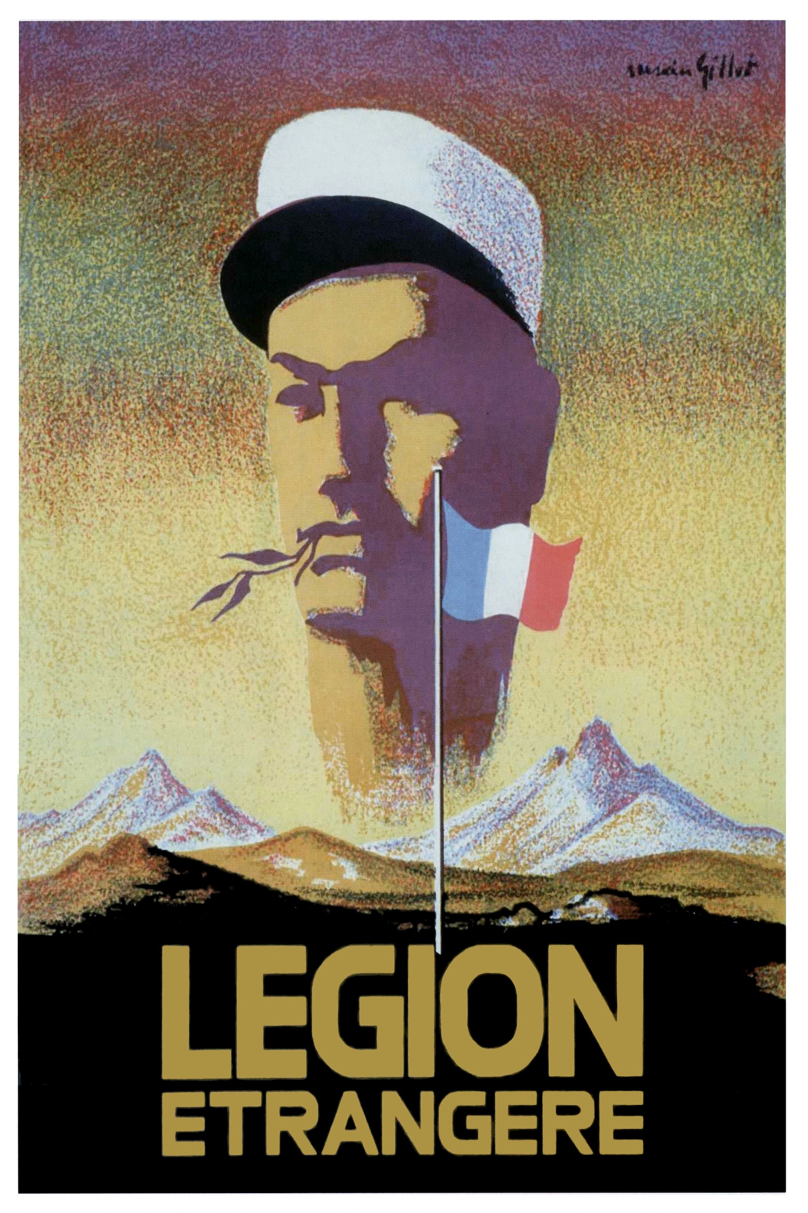 Reprint of a Post WW2 French Foreign Legion Recruiting Poster - Etsy