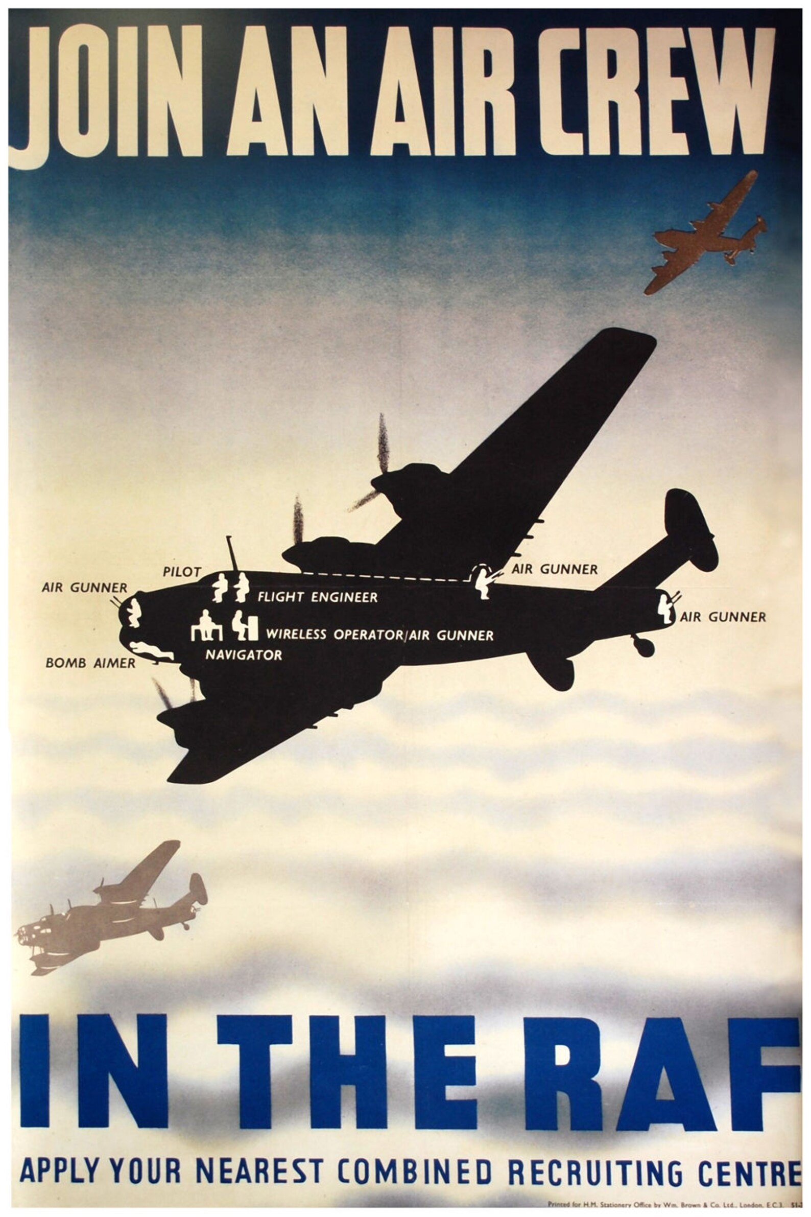 Reprint of a WW2 RAF Aircrew Recruitment Poster - Etsy