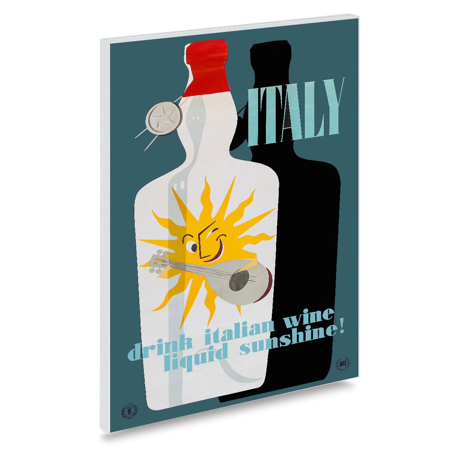 Reprint of a Vintage European Advertising Poster Italian - Etsy