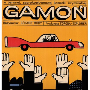 Reprint of the Vintage 1965 French Movie Poster - Gamon - Etsy