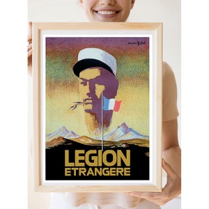 Reprint of a Post WW2 French Foreign Legion Recruiting Poster - Etsy