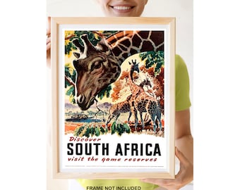 South Africa Poster - Etsy