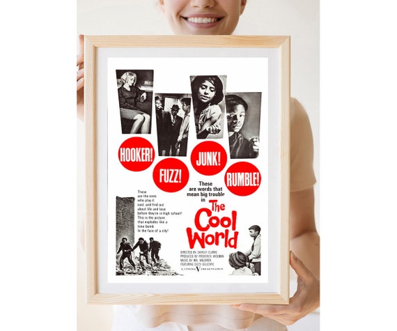 Reprint of the Vintage 1963 Movie Poster the Cool - Etsy
