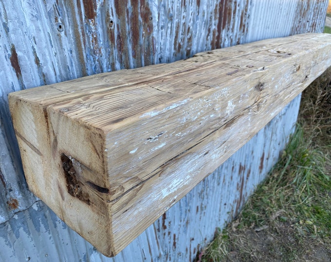 Beam #4923, Rustic Beam Mantel, Hewn, Pine, Natural, Kiln Dried - Etsy