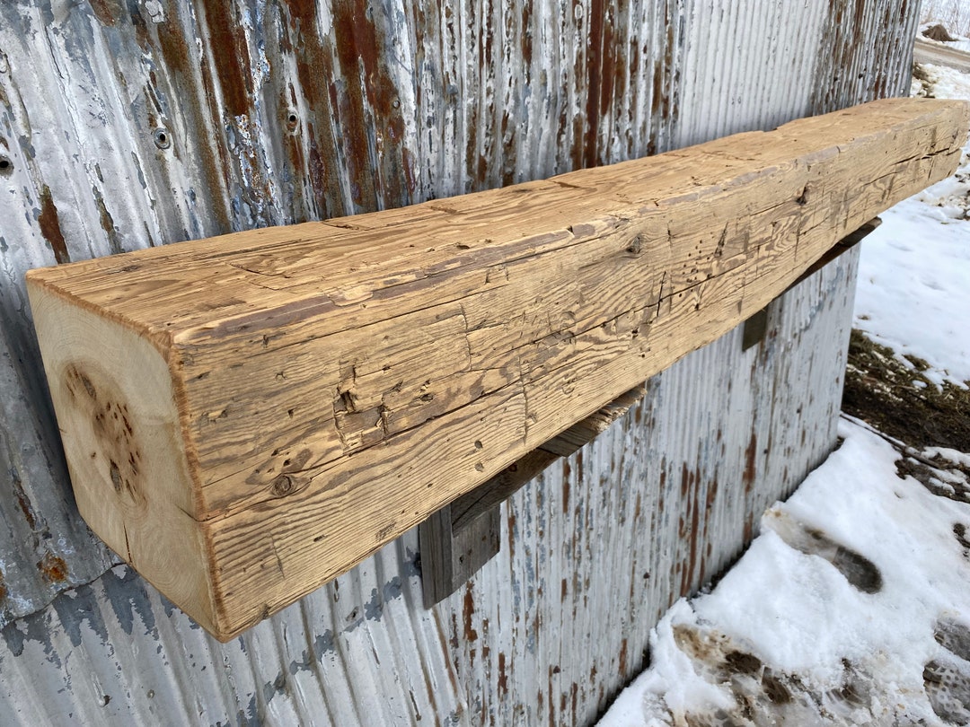 Beam 4805 Rustic Beam Mantel Hewn Pine Natural Kiln - Etsy