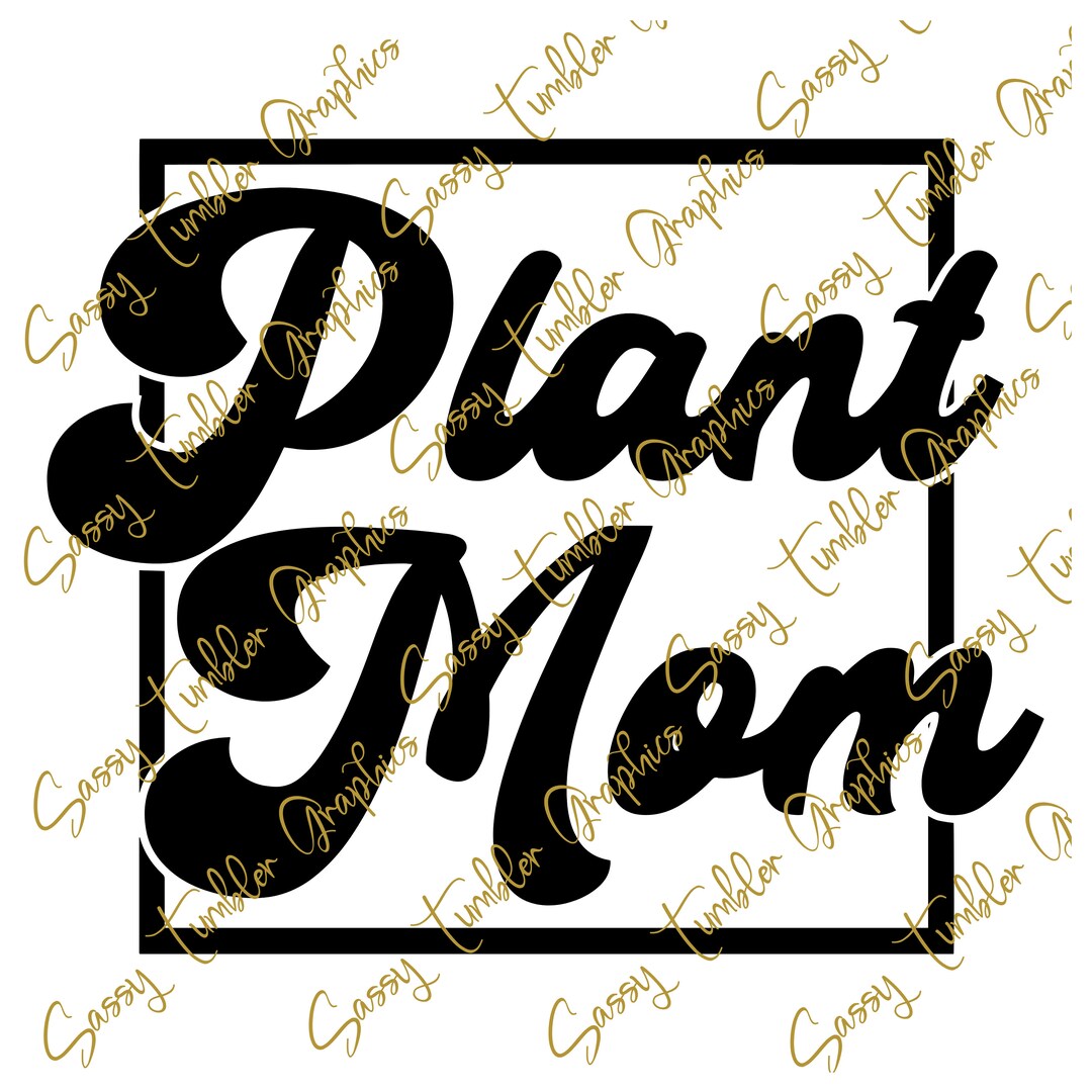 Plant Mom SVG & PNG, Svg Cut File, Retro Plant Mom Svg Popular SVG ...