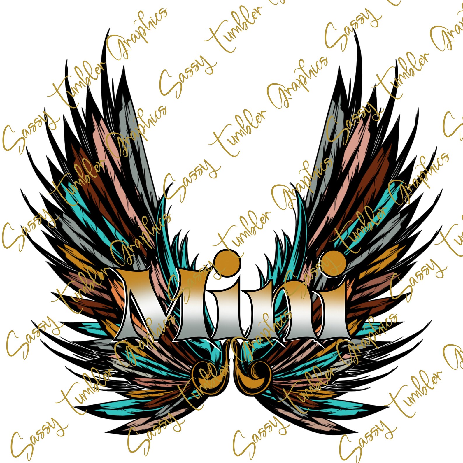 Mama and Mini Wings PNG Fall Wings PNG Fall PNG Waterslide - Etsy