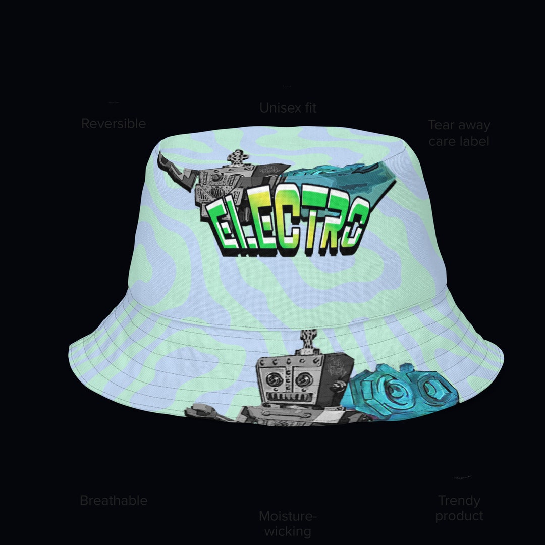 Electro Rave Bucket Hat - Etsy