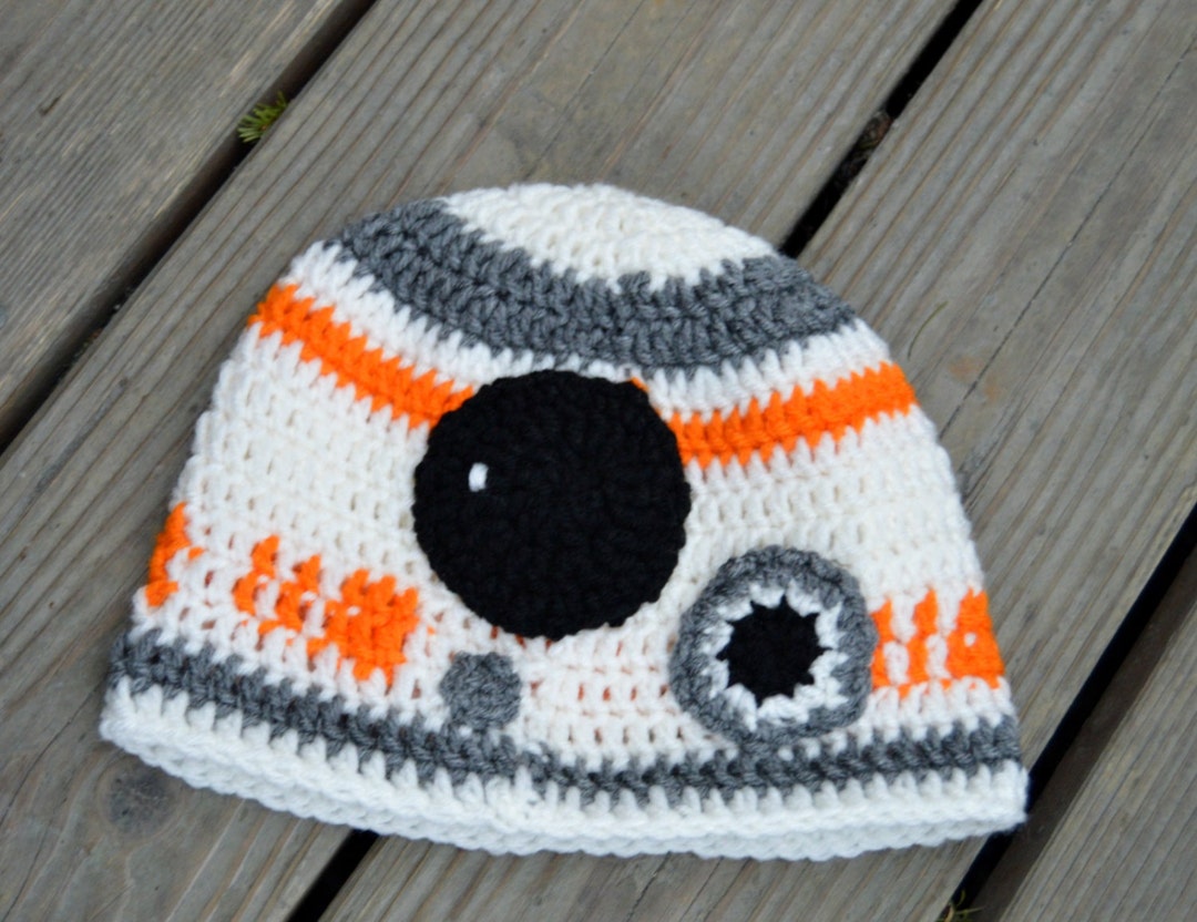 Star Wars BB8 Crochet Hat Baby Toddler Child Adult BB-8 - Etsy