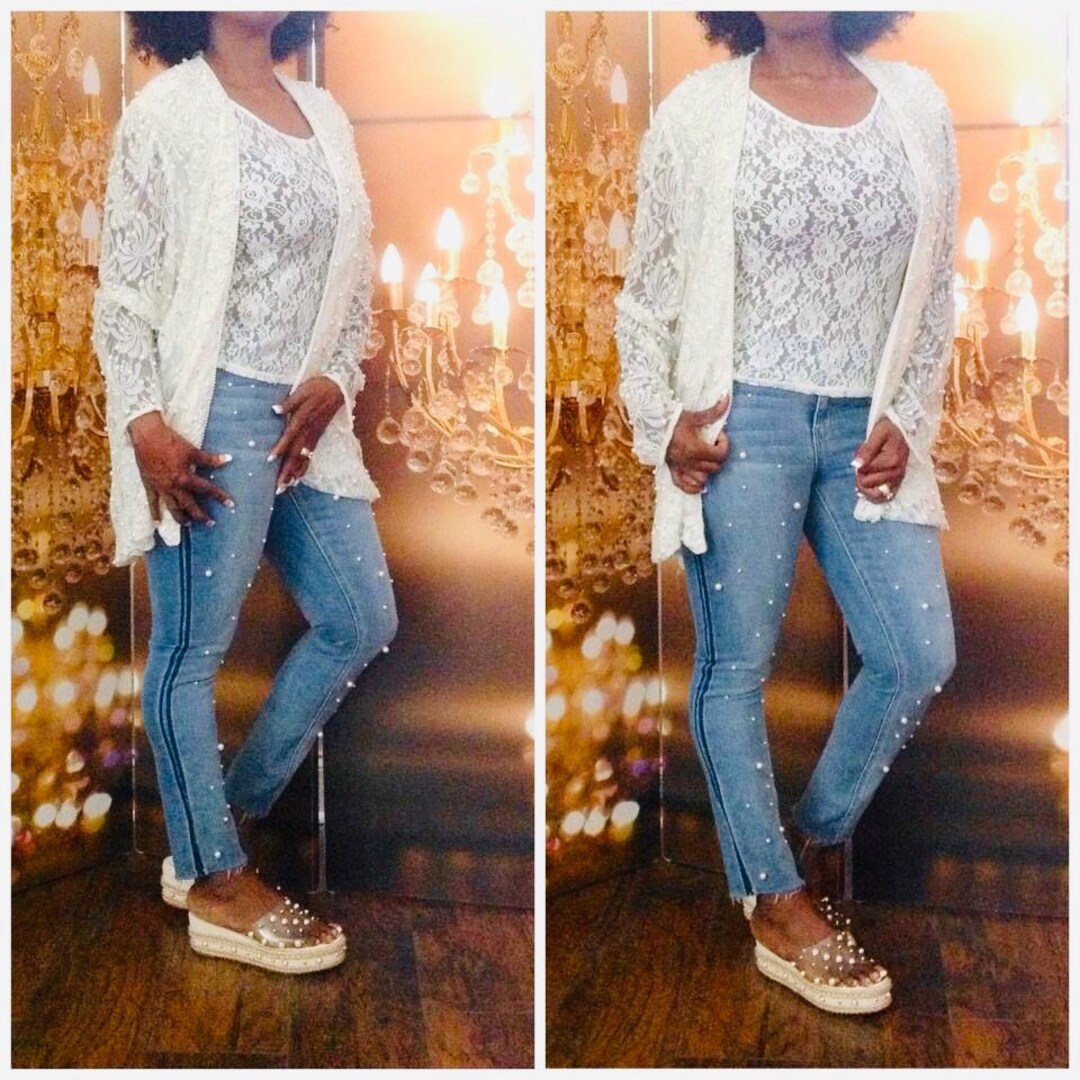 Jasjas Designs New York Beaded Blazer - Etsy