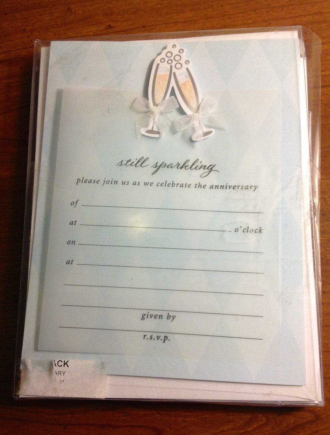 24 Hallmark Anniversary Party express invitations Kit - Etsy España