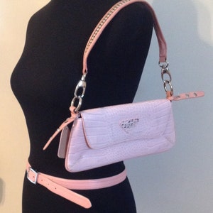 Pink Express Belt With Handbag - Etsy