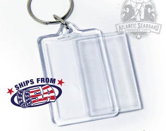 Acrylic Insert Keychain - Etsy