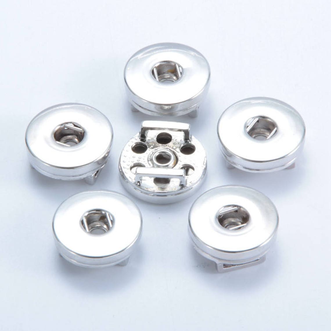 DIY Snap Jewelry 18mm Slide Snap Base for DIY Necklaces and - Etsy