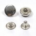 Silver Tone Snap Closure 3 Sizes 10/12.5/15mm Leather Craft Snaps ...